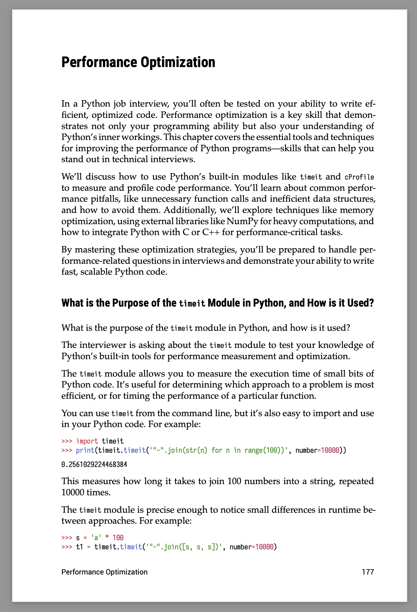 Effective Python Interviews